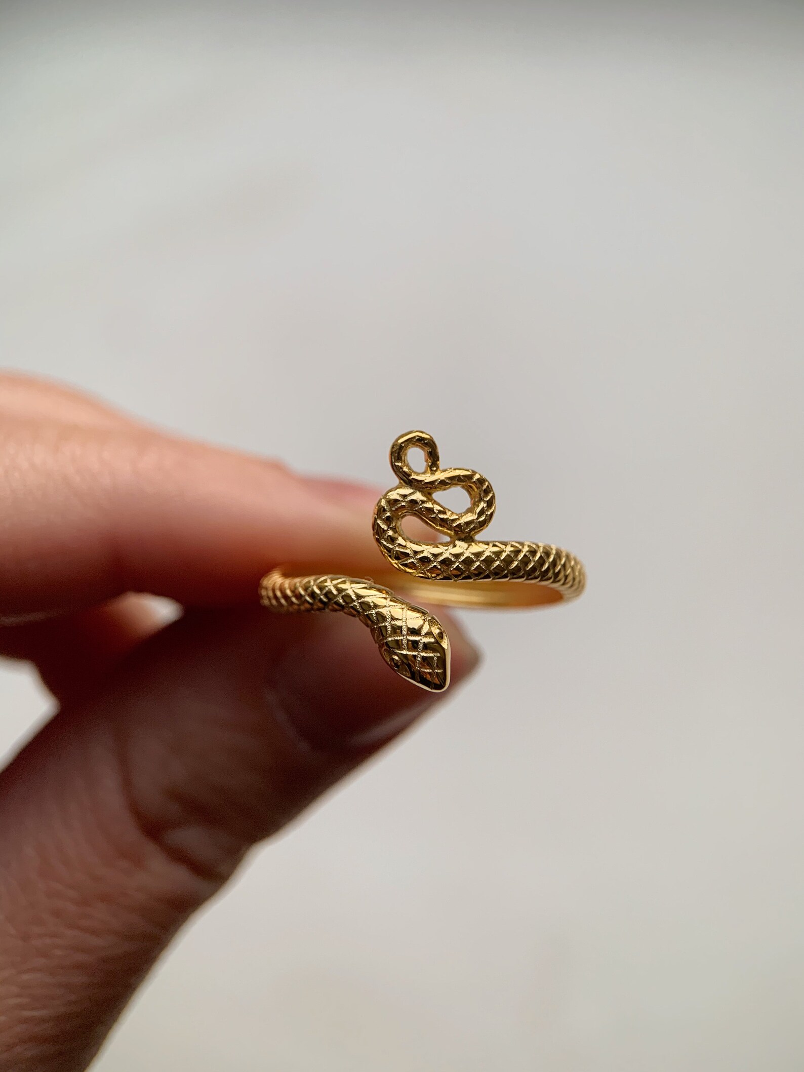 Snake ring Serpent ring Snake jewelry Gold snake ring | Etsy