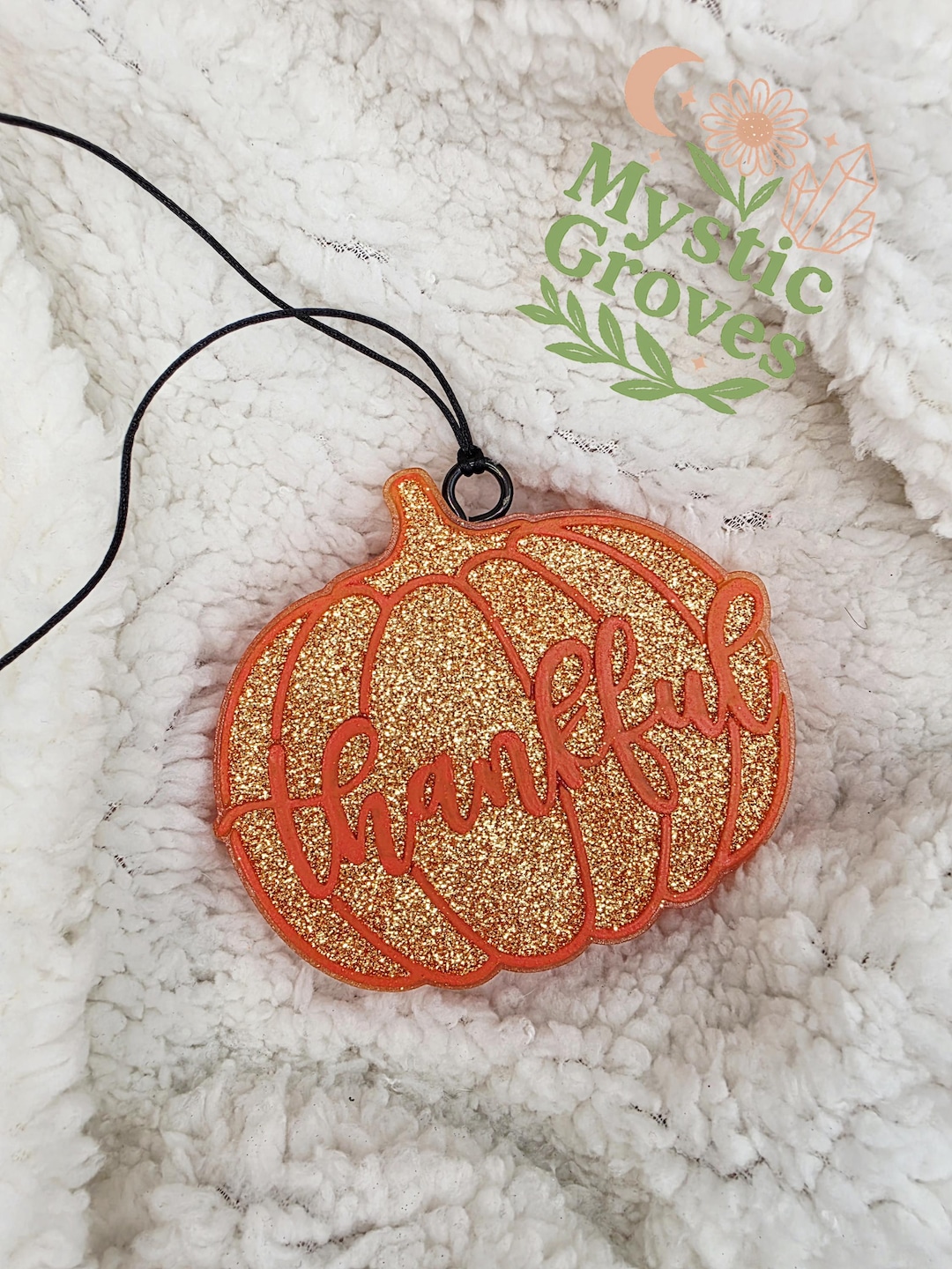 Custom - Thankful Pumpkin - Scented Car Freshie, Freshener, Air ...