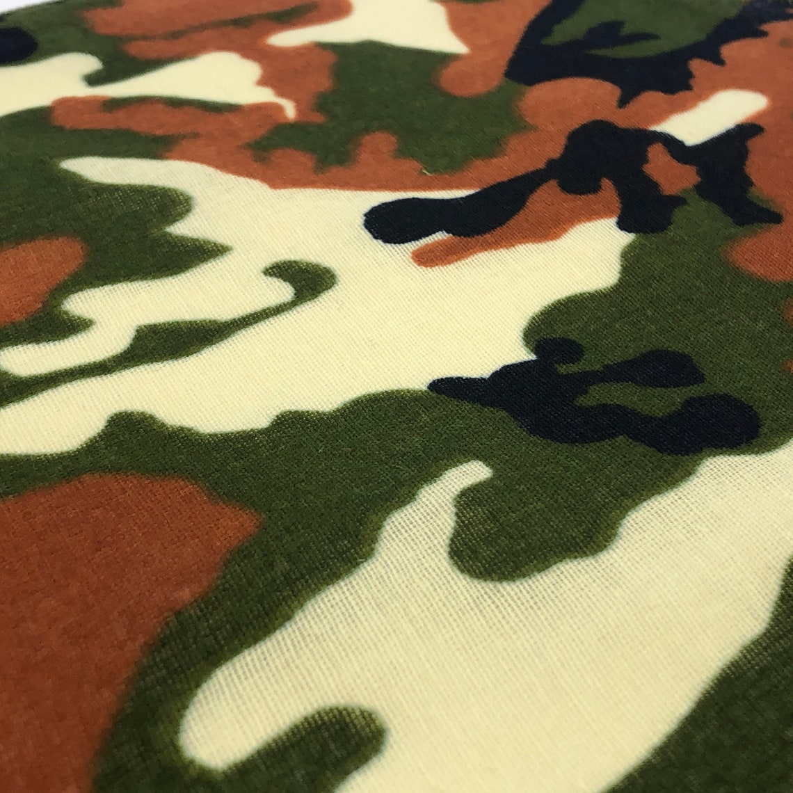 Camo Bandana 4 Pack Camouflage Cotton Bandanas for Diy-ing - Etsy