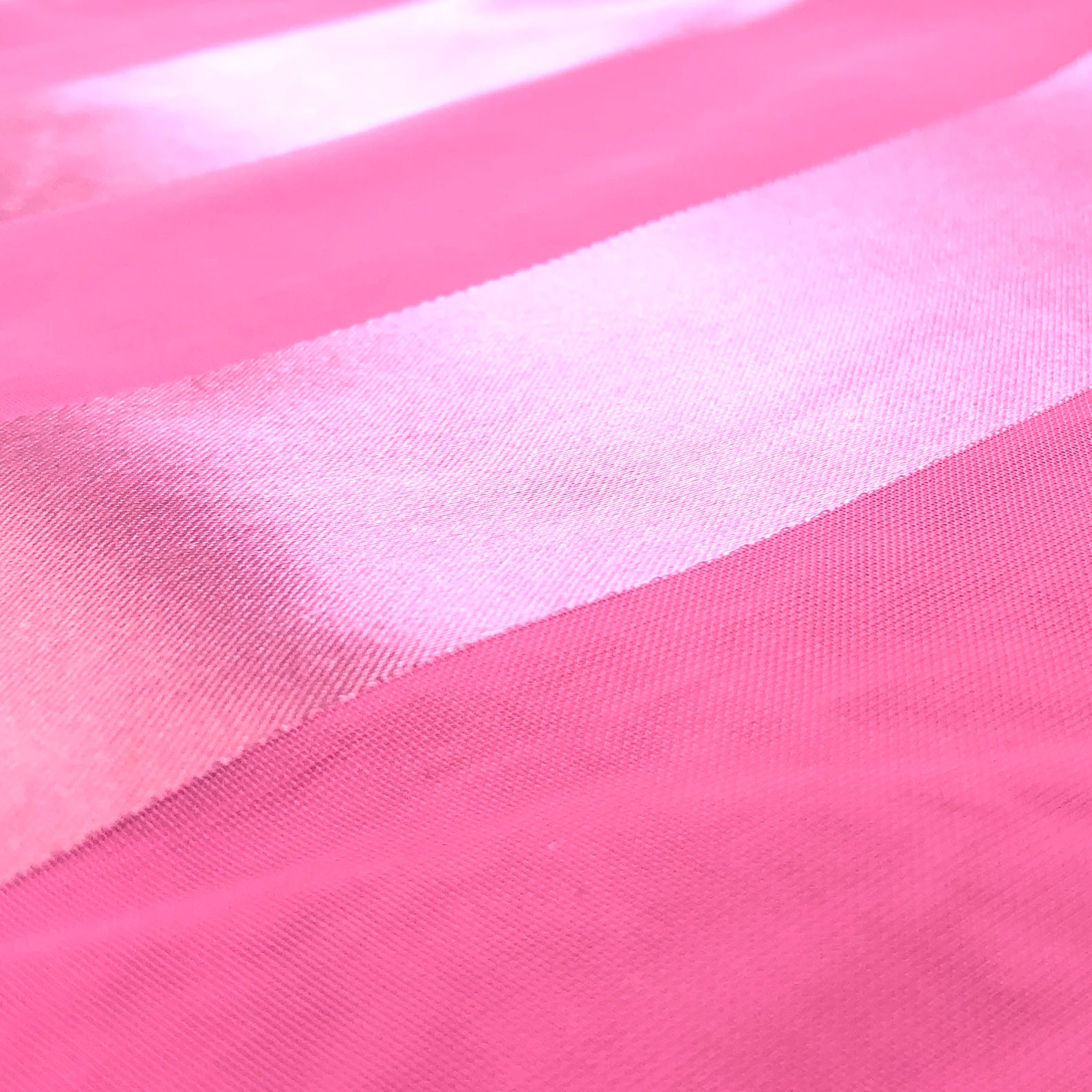Pink Scarf 2 Pack Bufandas rosas a rayas de poli-satén para tela de ...