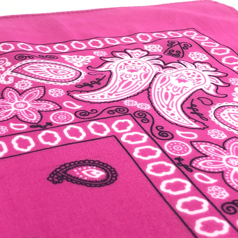 Pink Bandanas - Etsy