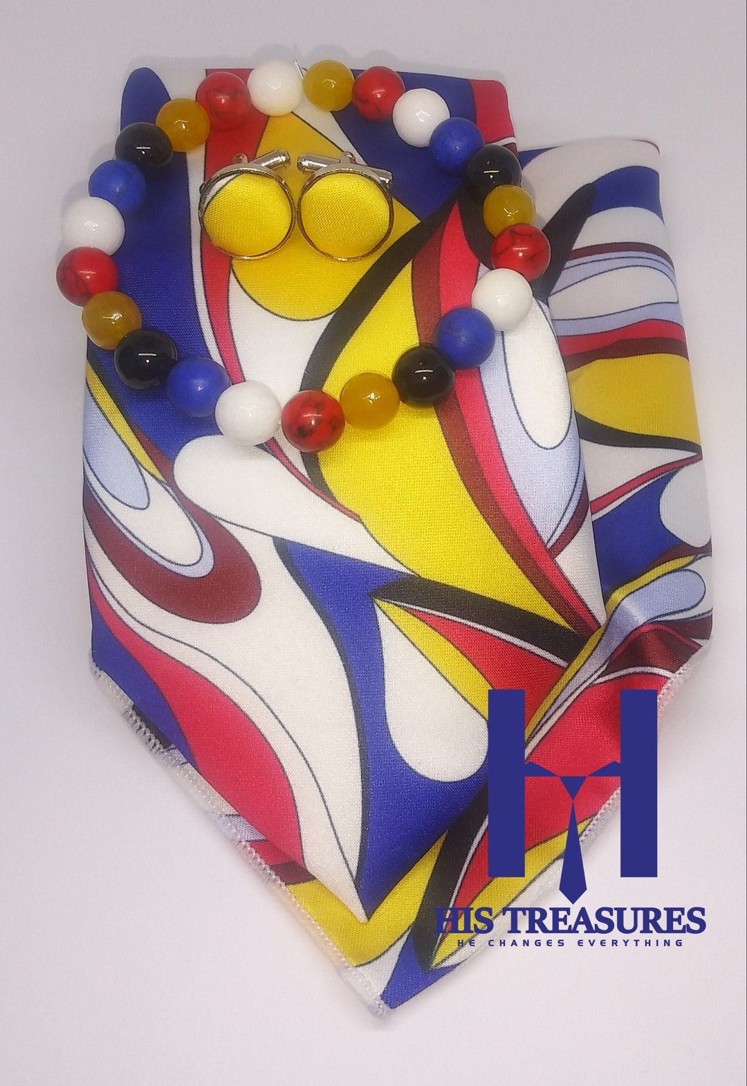 Multicolor Tie Set - Etsy