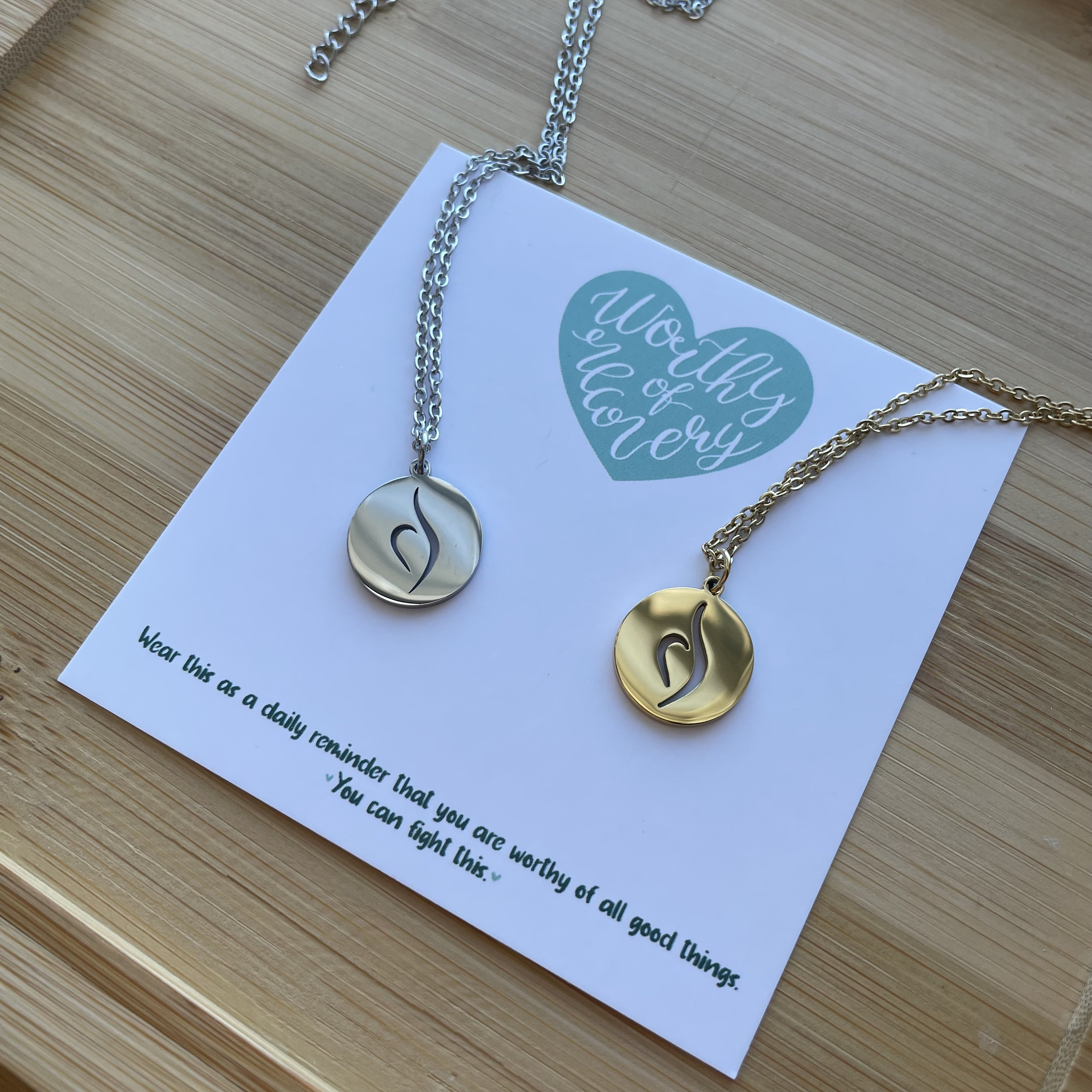 Eating Disorder Recovery Necklace - Gifts for Eating Disorder Recovery ...