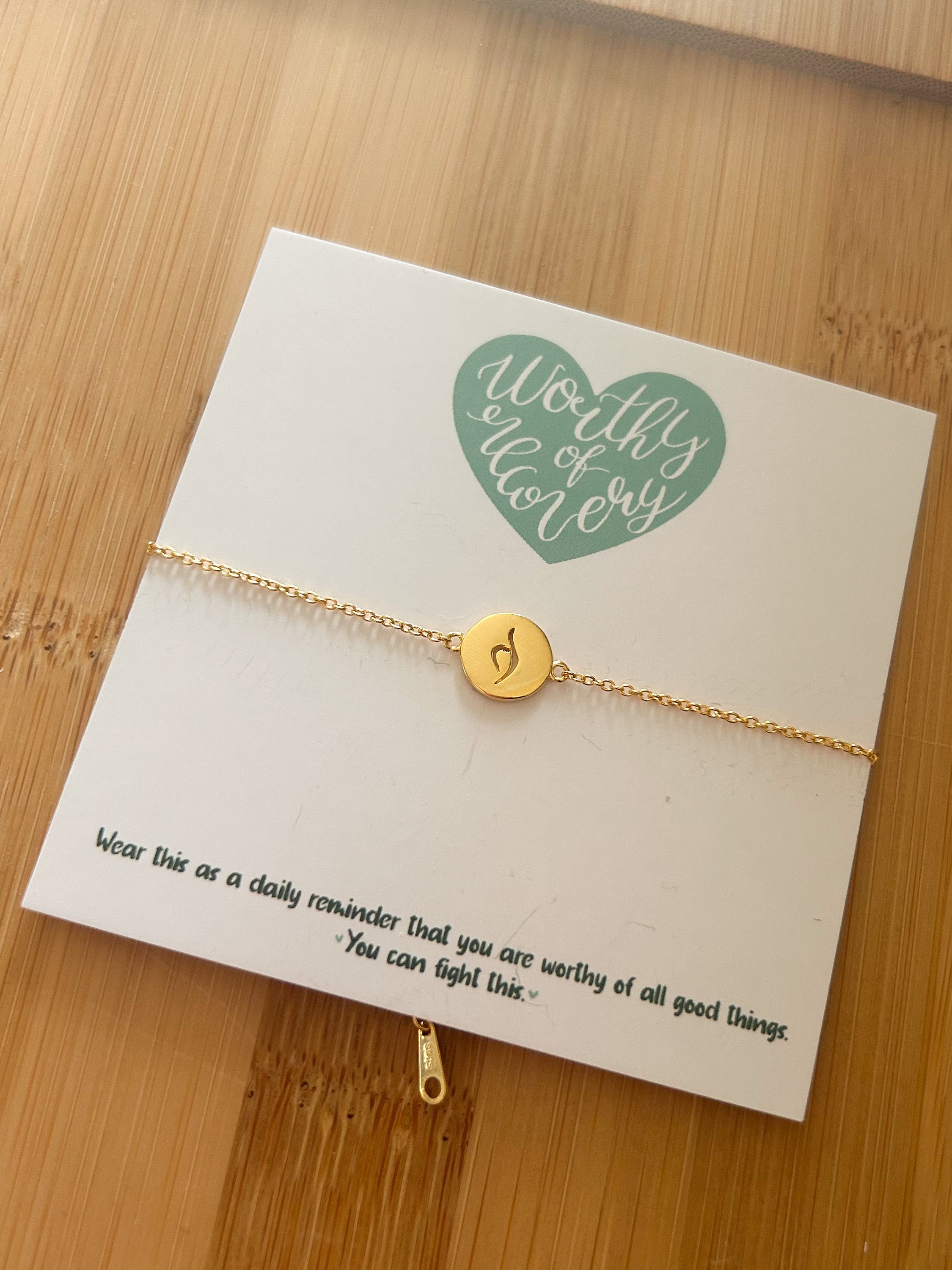 Eating Disorder Recovery Bracelet Gifts for Eating Disorder Recovery ...