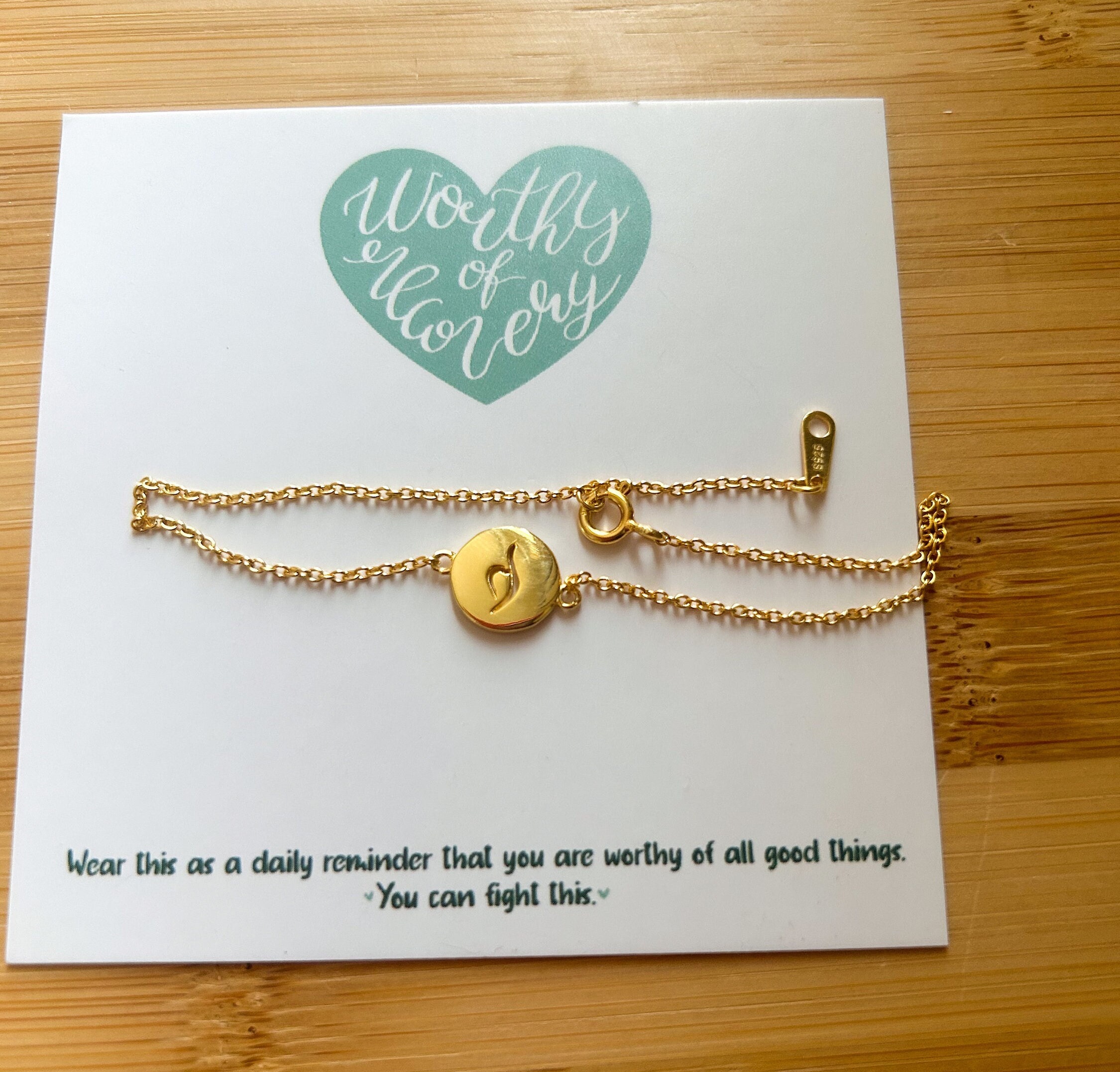 Eating Disorder Recovery Bracelet Gifts for Eating Disorder - Etsy