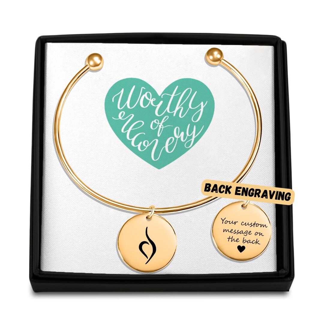 Eating Disorder Recovery Bracelet - Gifts for Eating Disorder Recovery ...