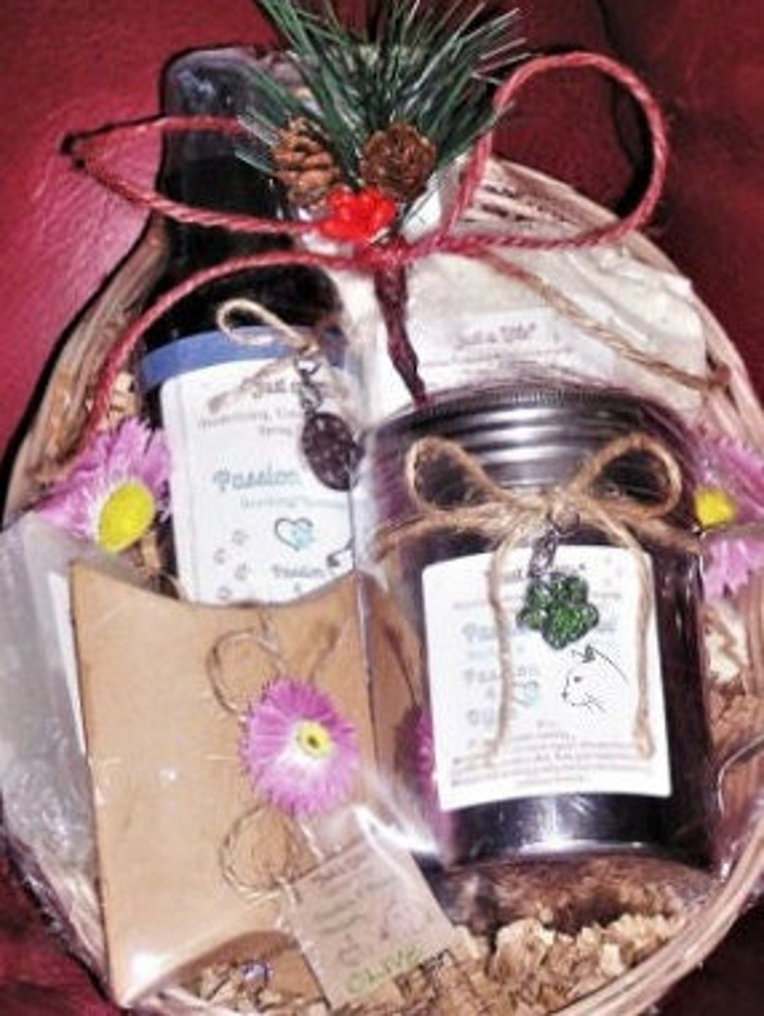 Cat Gift Basket/create Your Own! Personalize Free! Add Name & Photo ...