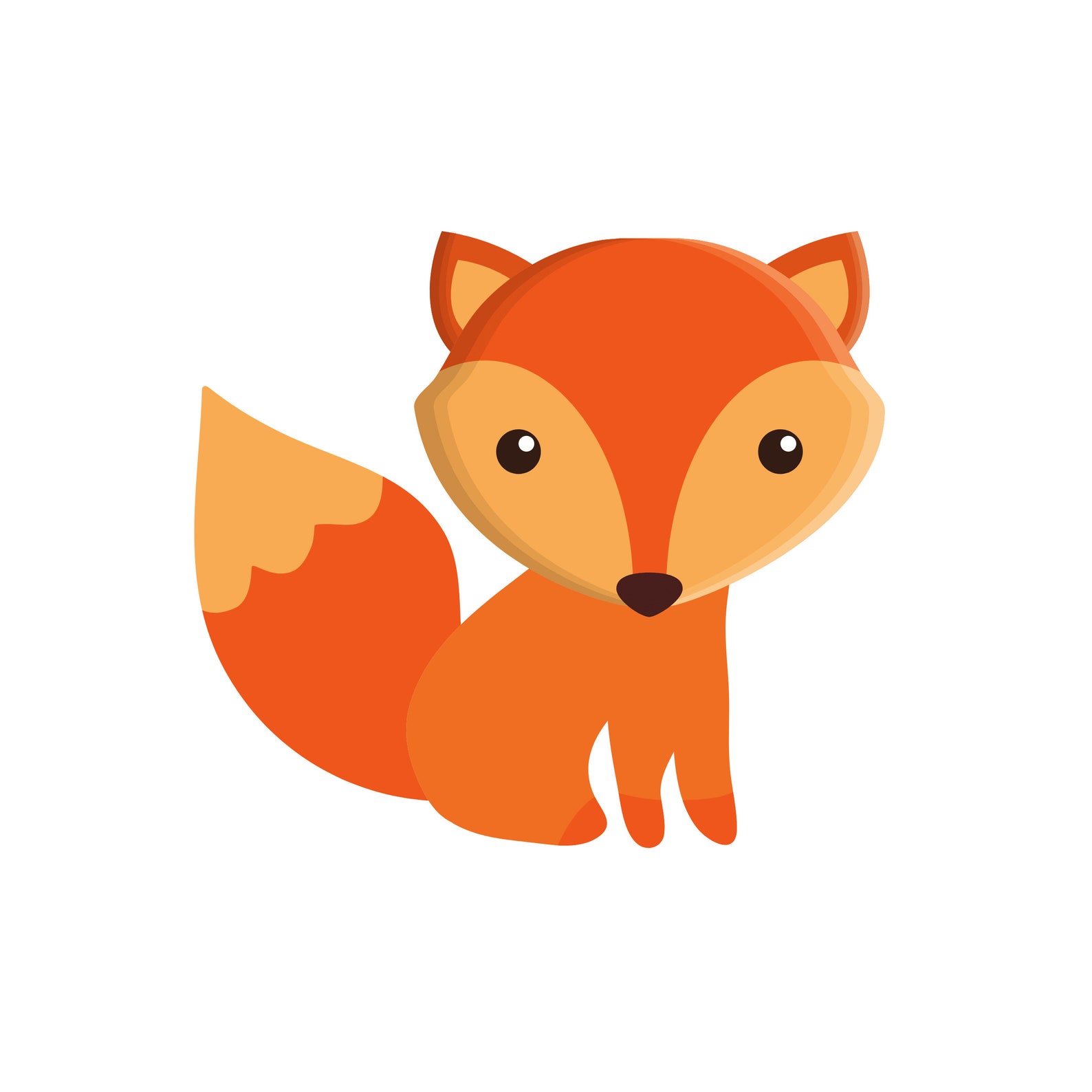 Fuchs Svg Dateien für Cricut Clipart DIgital Download | Etsy Österreich