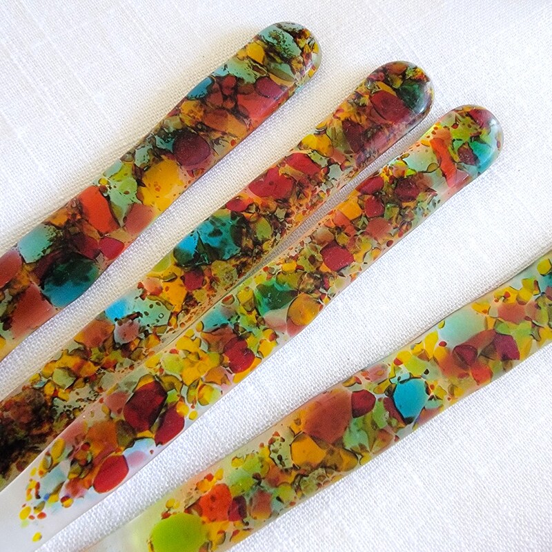 Glass Stir Sticks - Etsy