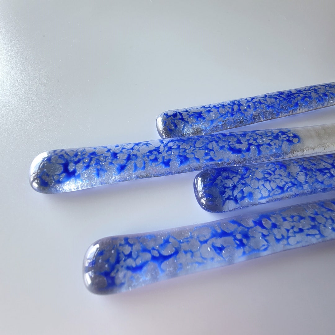 Glass Swizzle Sticks, Set of 4 Stir Sticks, Drink Stir, Barware ...