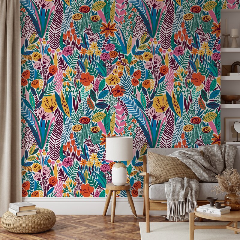 Colorful Wallpaper - Etsy