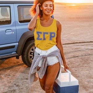 SGRHO (greek Letters) Tank Top - Etsy