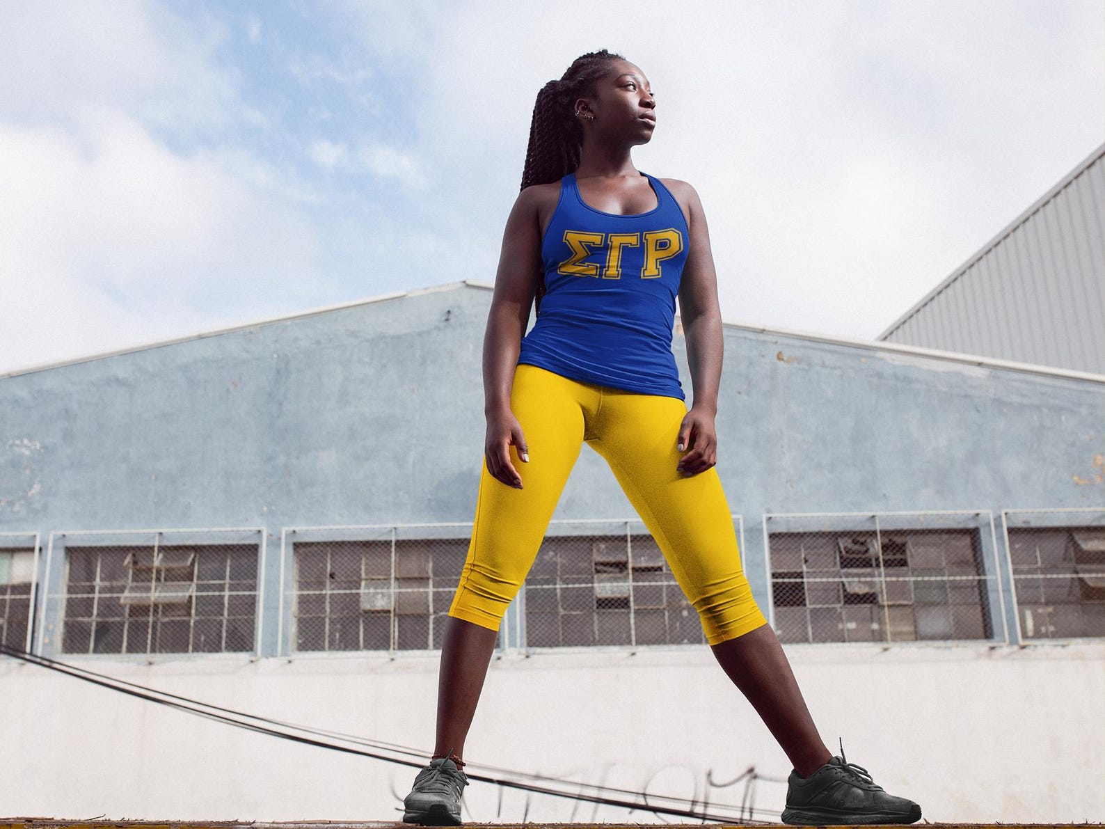 SGRHO (greek Letters) Tank Top - Etsy