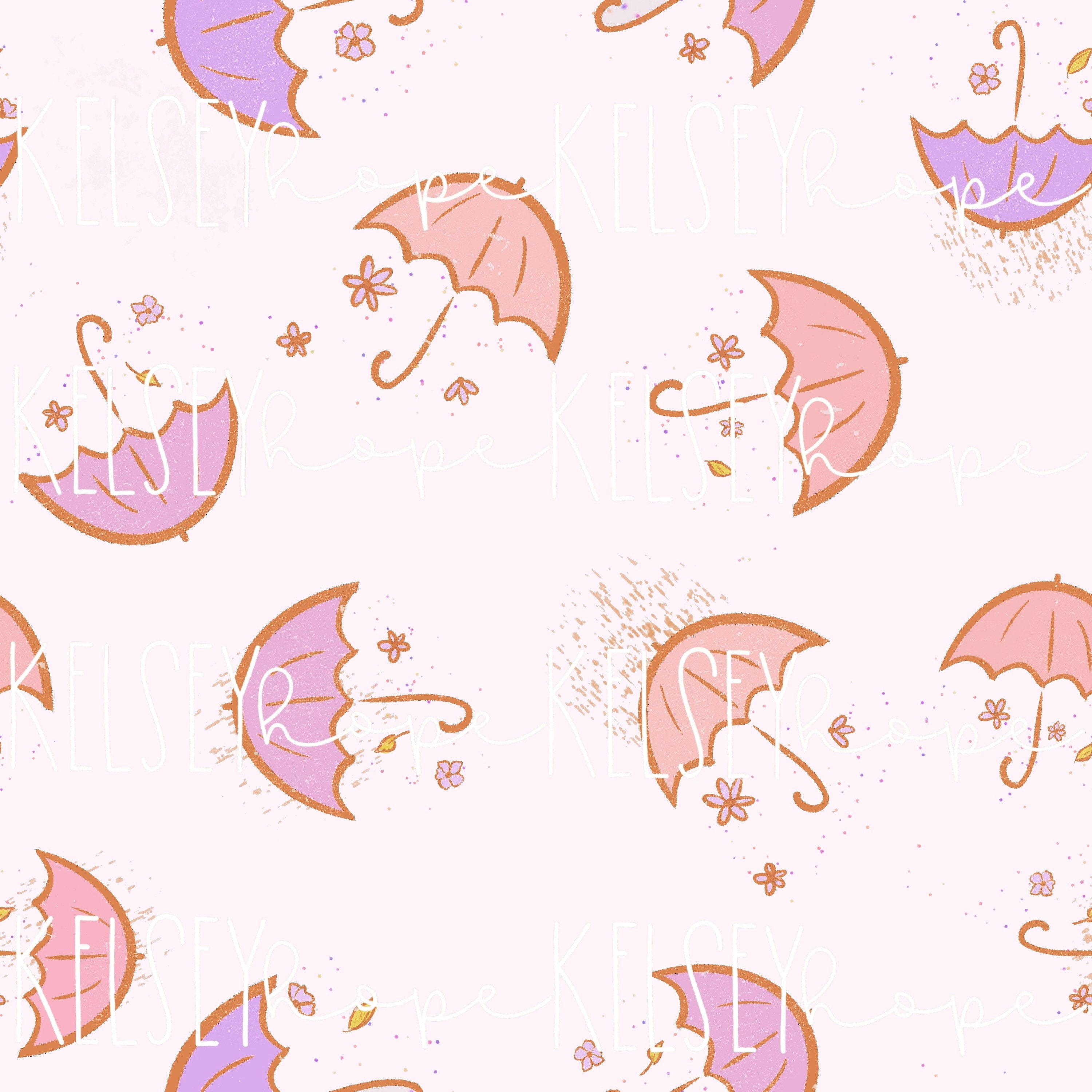 Cute Umbrella Background