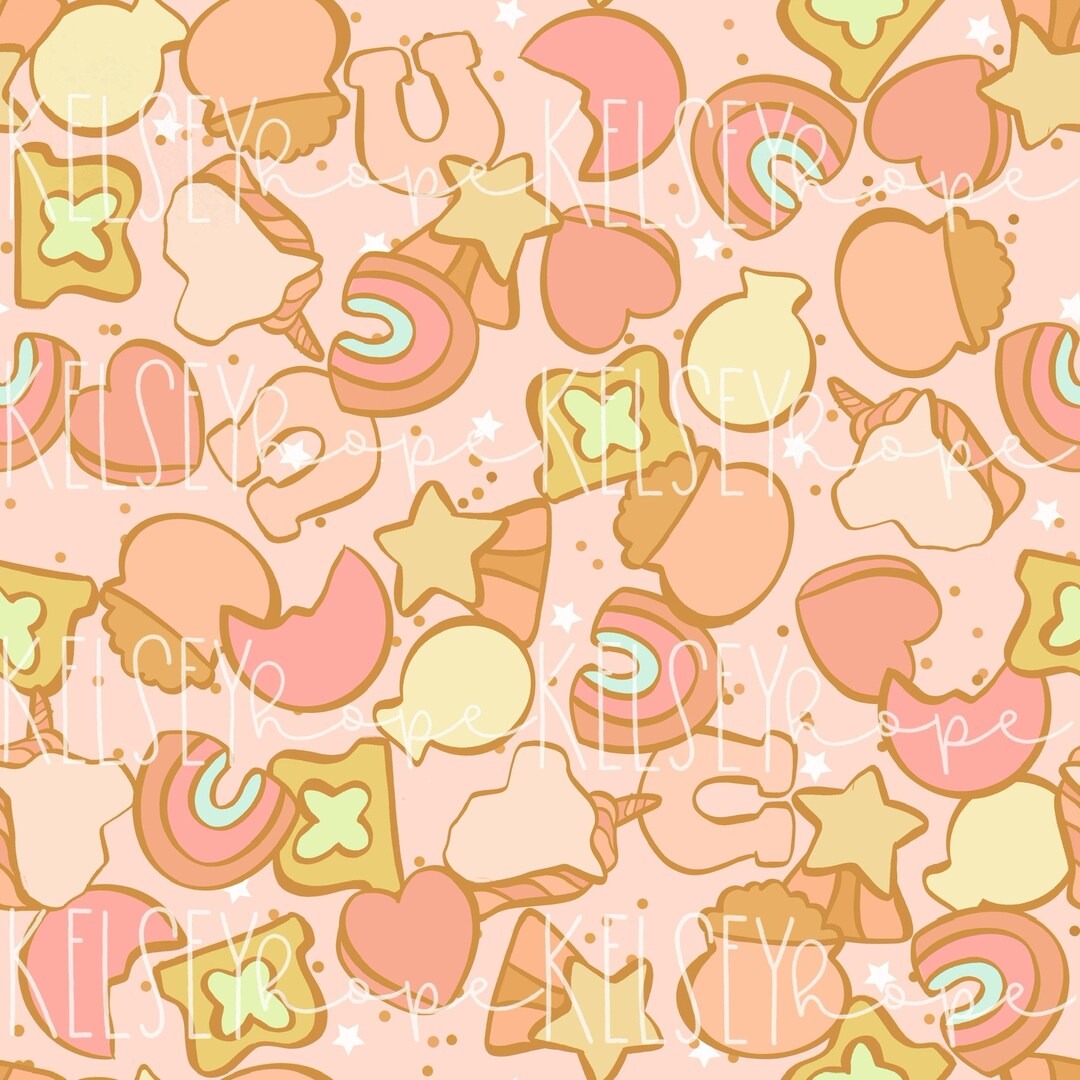 Lucky Charms | Pink St. Patricks Day SEAMLESS PATTERN Hand Illustrated ...