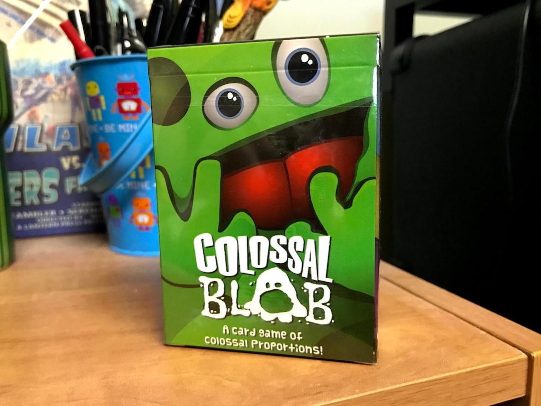 Colossal Blob Card Game - Great for Kids, Adults and Blobs Alike! - Etsy