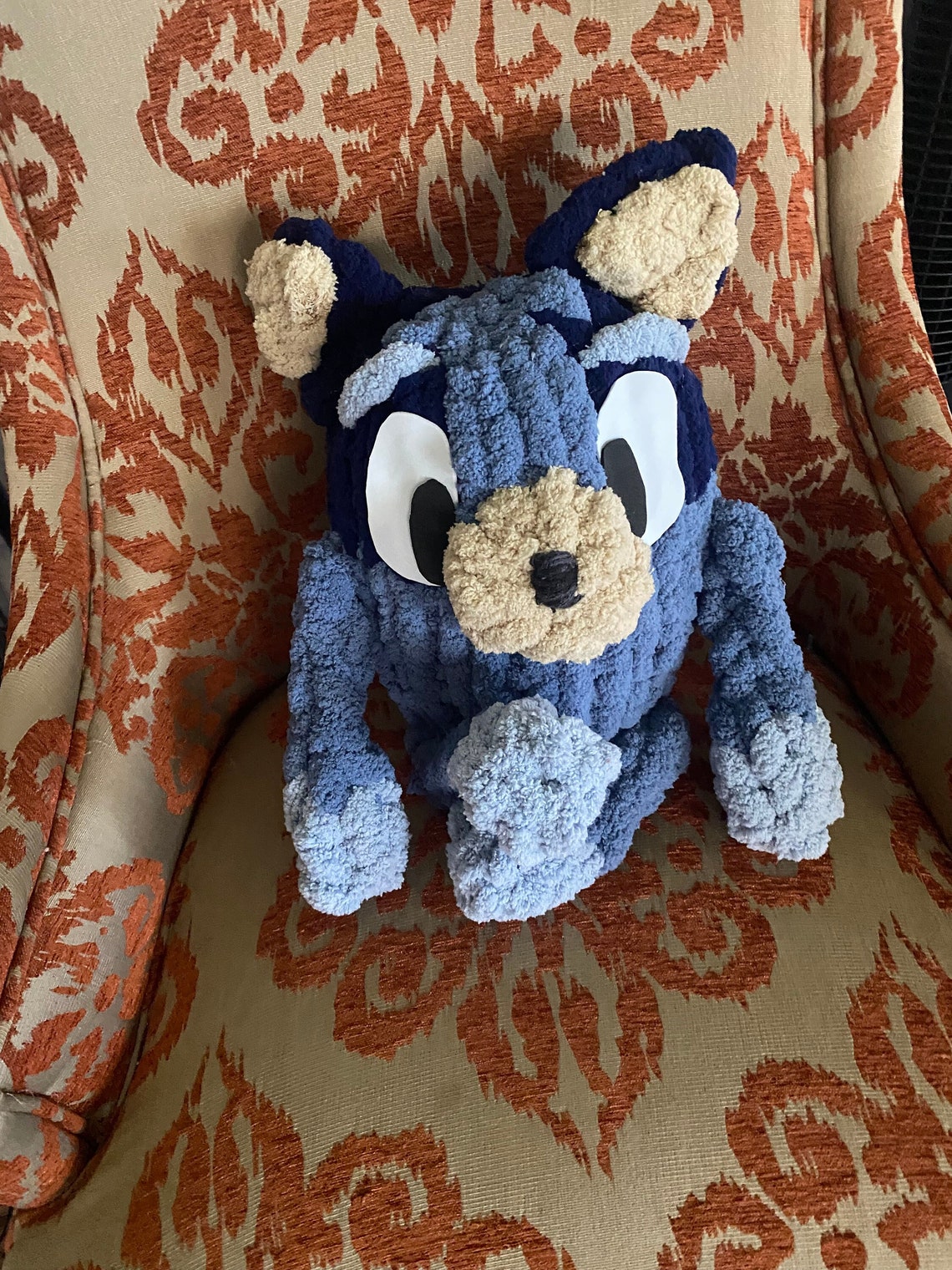 A Bluey/bingo FINGER KNITTING Video Tutorial Follow Along - Etsy