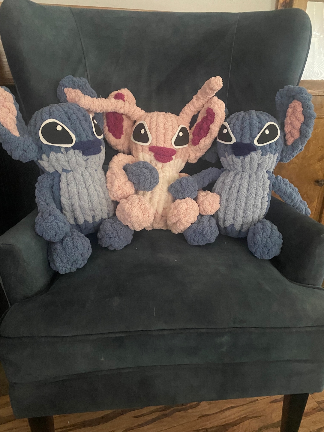 Stitch/angel FINGER KNITTING Video Tutorial Follow Along - Etsy
