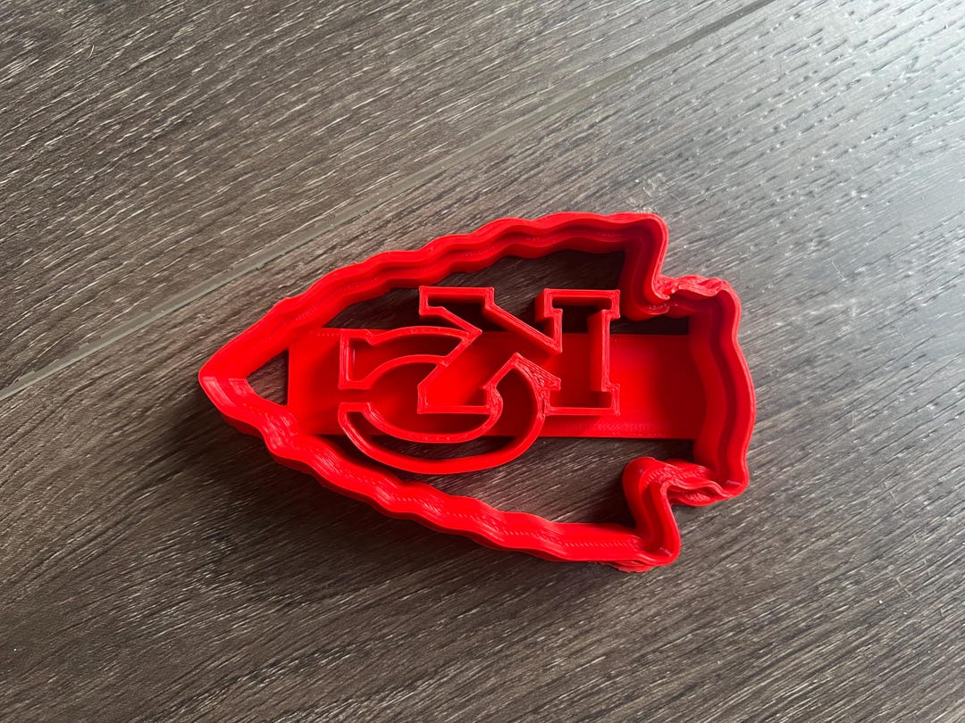 Chiefs Arrowhead Cookie Fondant Cutter - Etsy