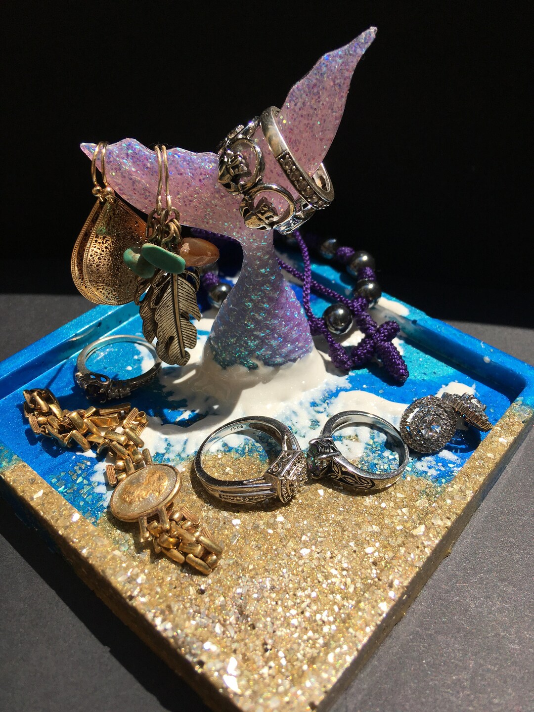Mermaid/beach Jewelry Holder - Etsy