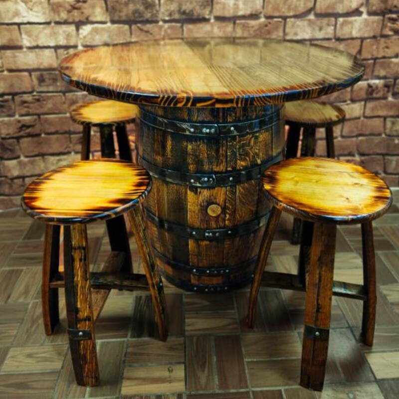 Rustic Wood Dining Table - Etsy