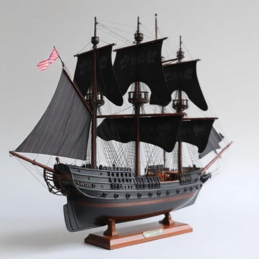 Flying Dutchman Ghost Ship Model 62cm Fully Assembled Model Ship Flying ...