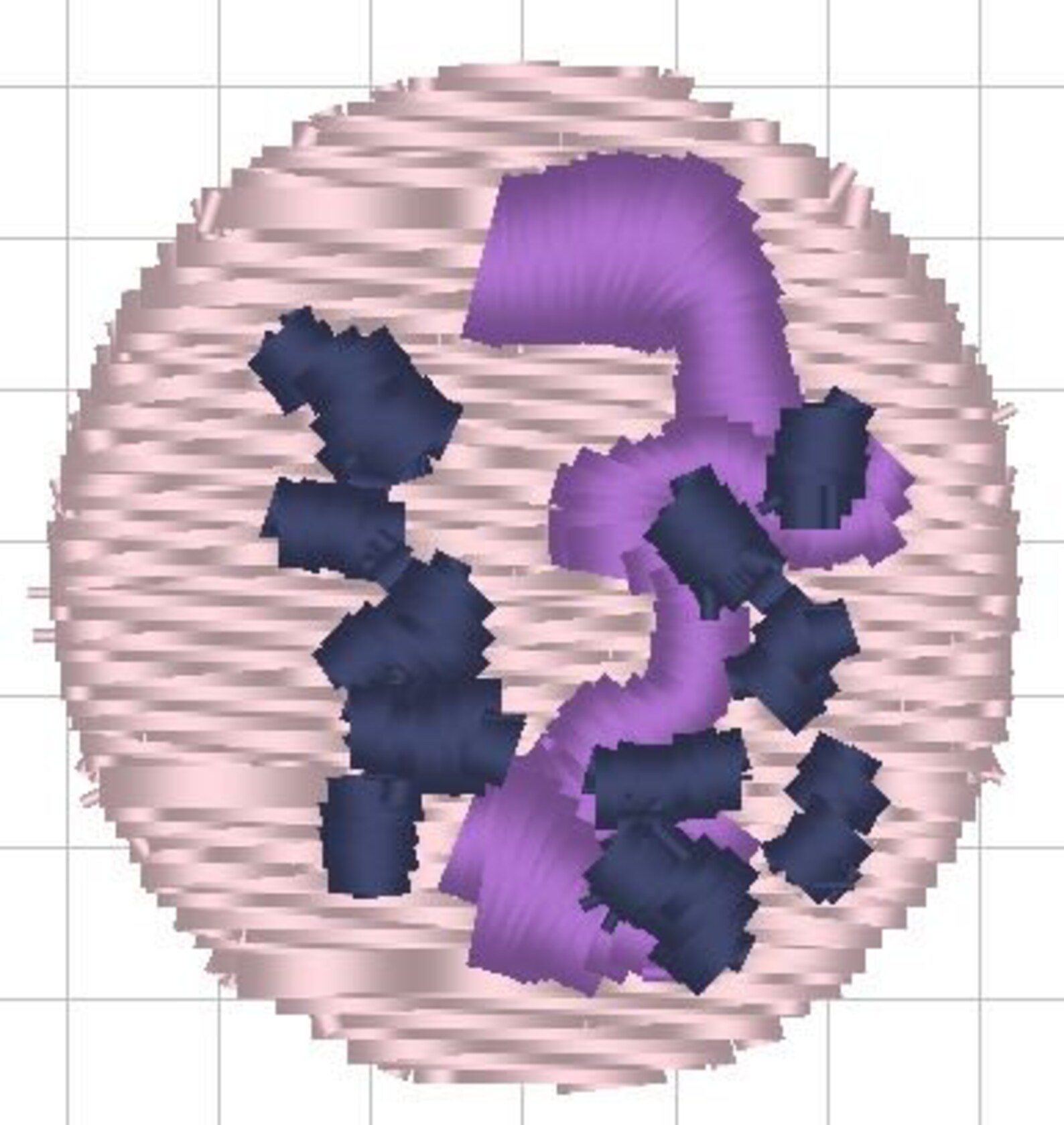 Microscope & White Blood Cells Embroidery Design (pes, Csd, Dst, Exp ...