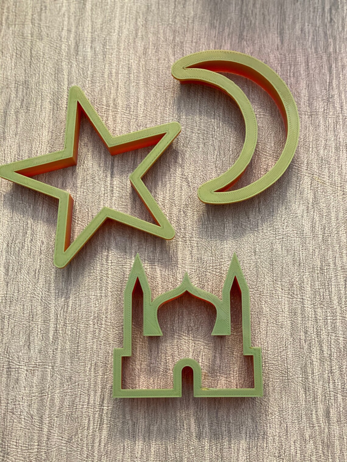 Set of Ramadan/eid Cookie Cutters - Crescent Moon, Star, Mosque ...