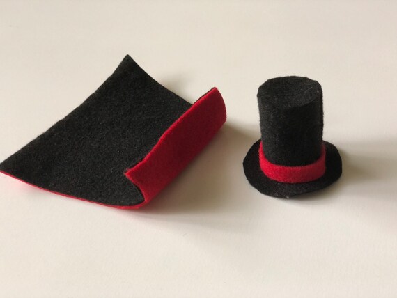 Vampire Cape and Top Hat Costume for Pets and Small Animals - Etsy