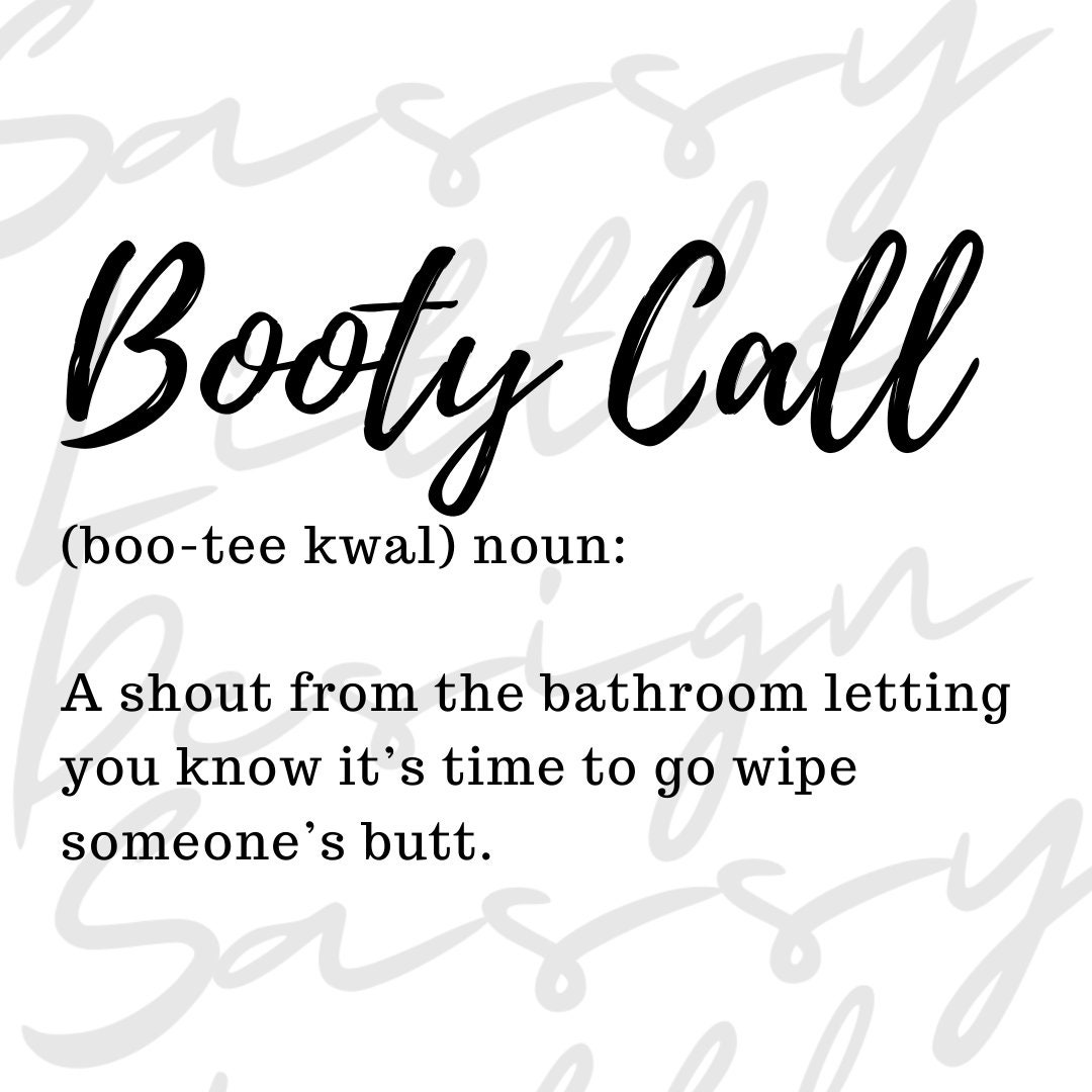 Booty Call SVG PNG - Etsy