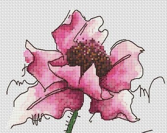 Watercolor Cross Stitch | Etsy
