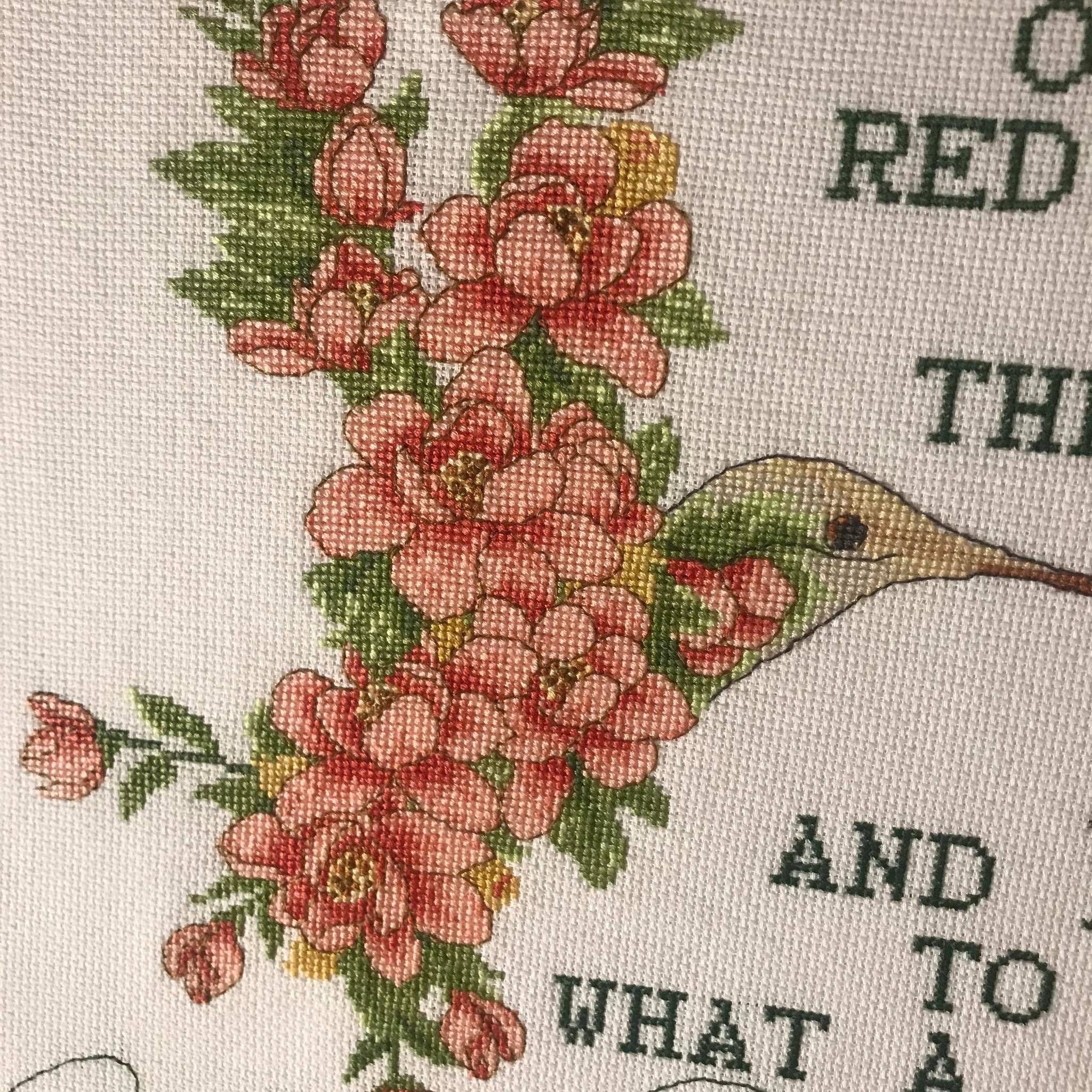 Wonderful World Cross Stitch Pattern Home Gifts Bird of - Etsy