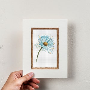 Daisy Cross Stitch Pattern Flowers Pdf Pattern Plants Wild Flowers ...