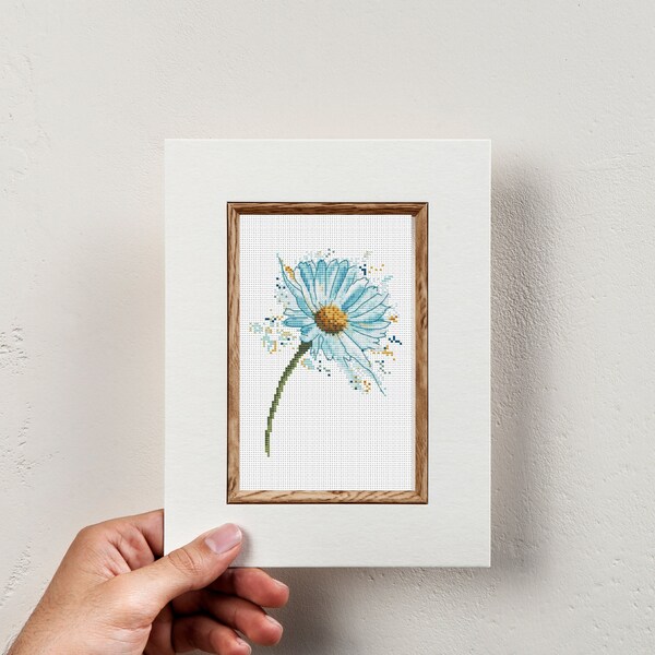 Cross Stitch Daisies - Etsy