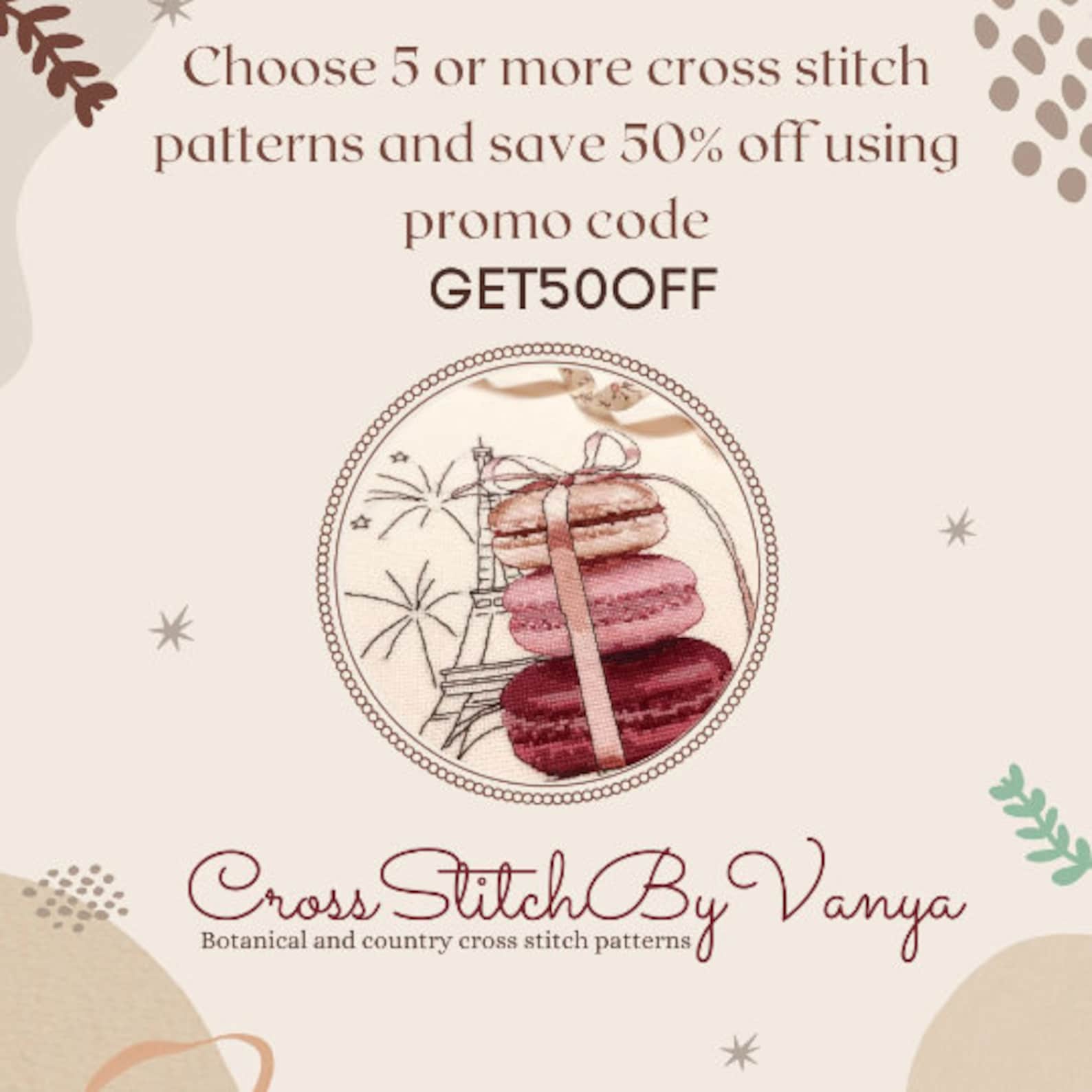2026 Temperature Tracker Cross Stitch Pattern, Musical Notes Daily ...
