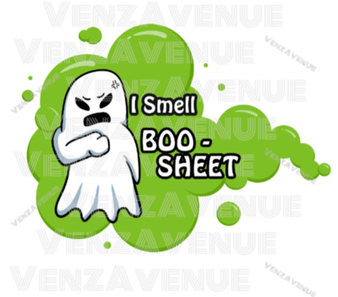 I Smell Boo-sheet Png/funny Halloween Png/halloween Png/ Funny Ghost ...