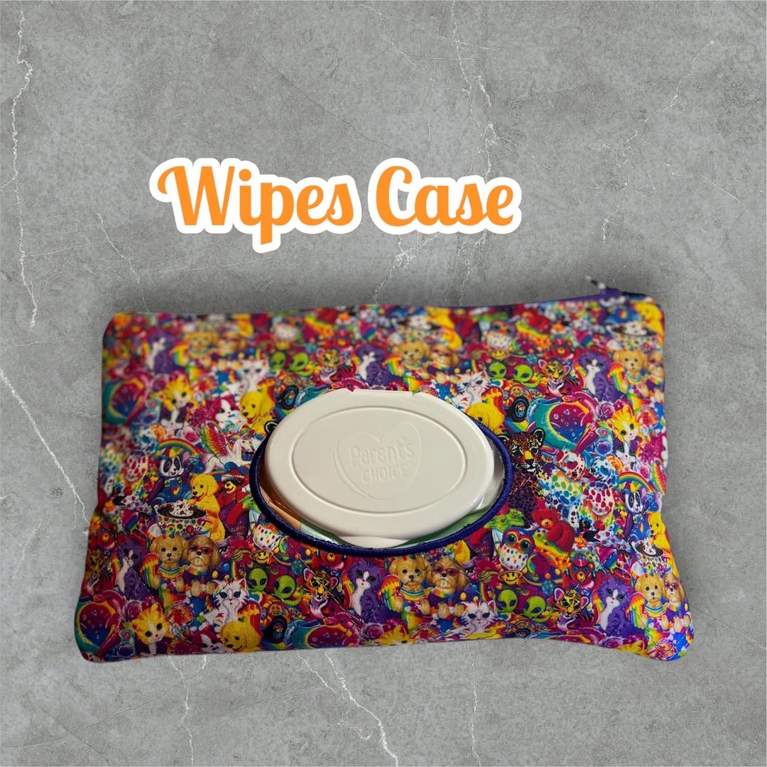Diaper Wipes Case, Travel Wipes Case, Zipper, Padded, *sample Sale - Etsy