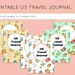 US Travel Journal Printable Trip Journal - Etsy