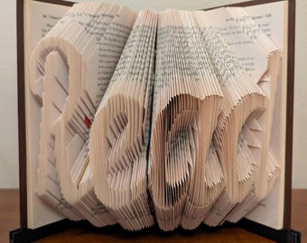 Book Folding Pattern Read - Etsy