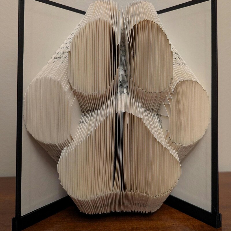 Dog Paws Folded Book - Etsy