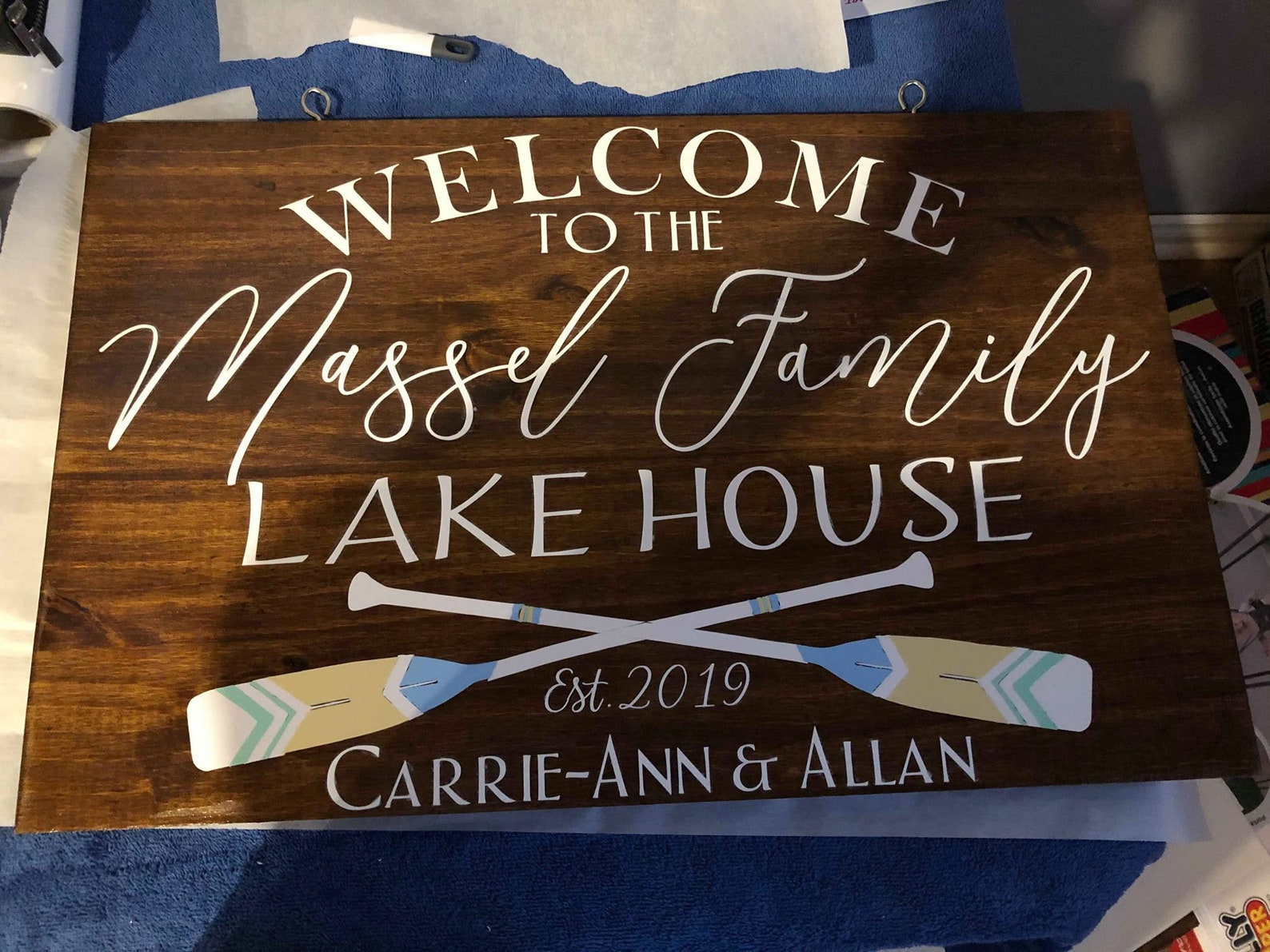Personalized Address Sign Lake House Sign Campsite Sign | Etsy Canada