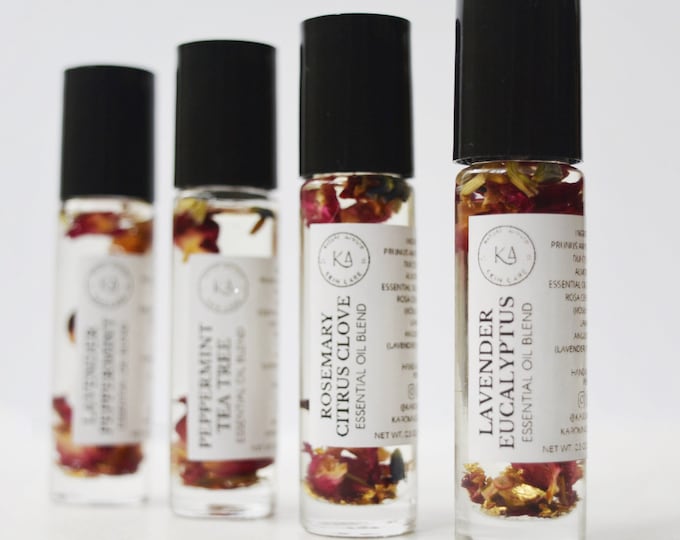 Essential Oil Roller, Aromatherapy Oil Roll On, Pick Your Scent ...
