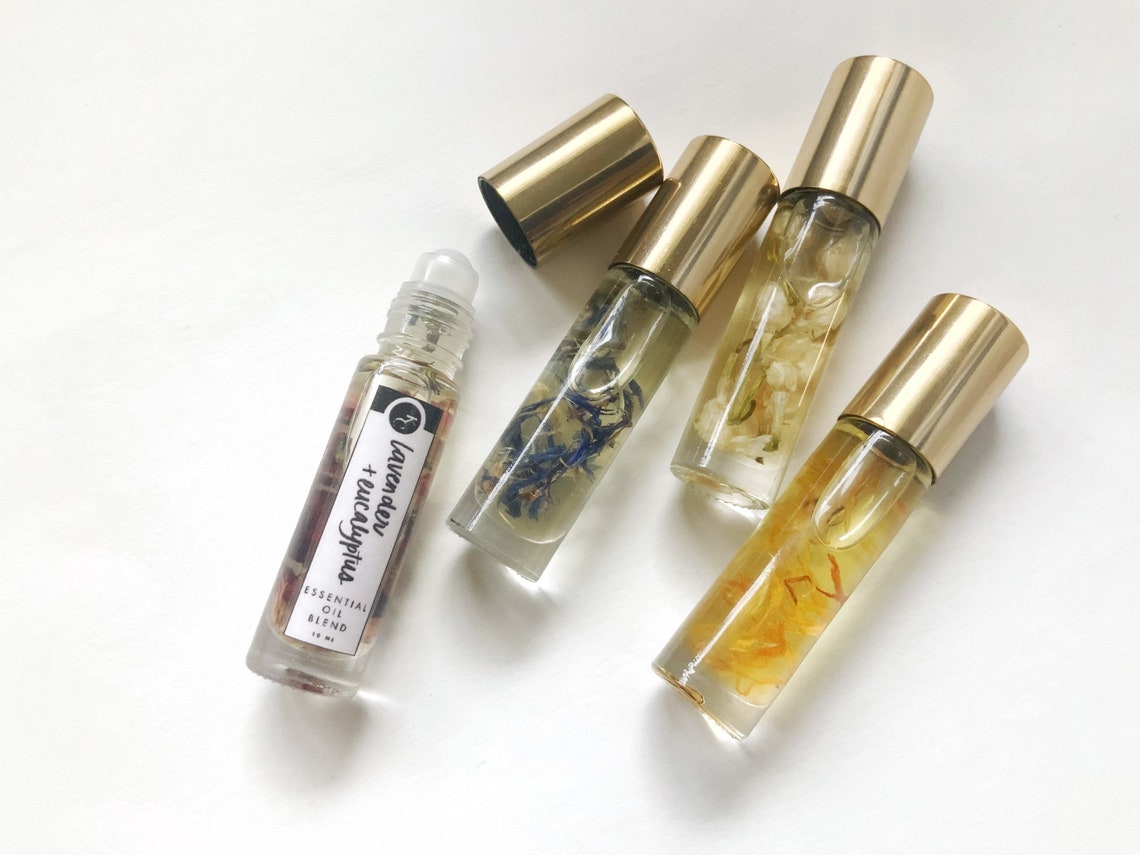 Essential Oil Roller Aromatherapy Oil Roll on Pick your | Etsy