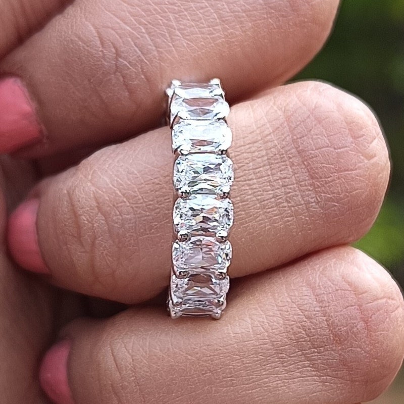 4mm Eternity Band U Prong - Etsy