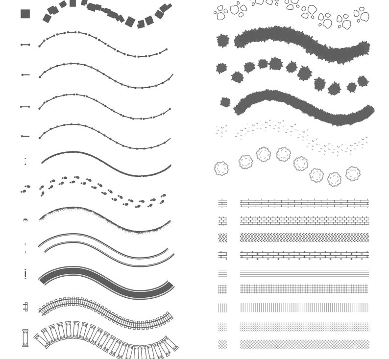 Map Making Brushes for Clipstudio Paint - Etsy