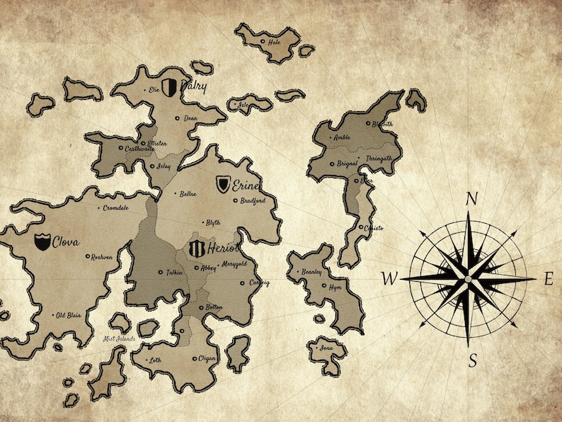 Photoshop Brushes for Fantasy Map - Etsy