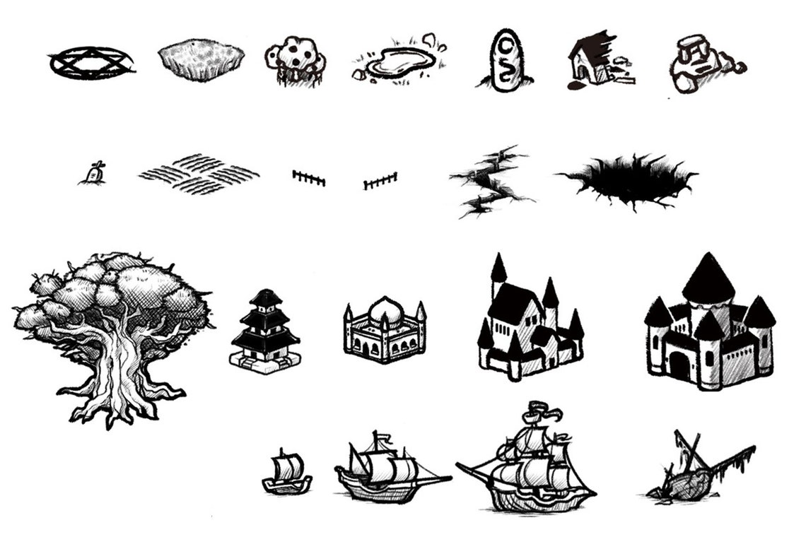 Procreate Brushes for Fantasy Map - Etsy