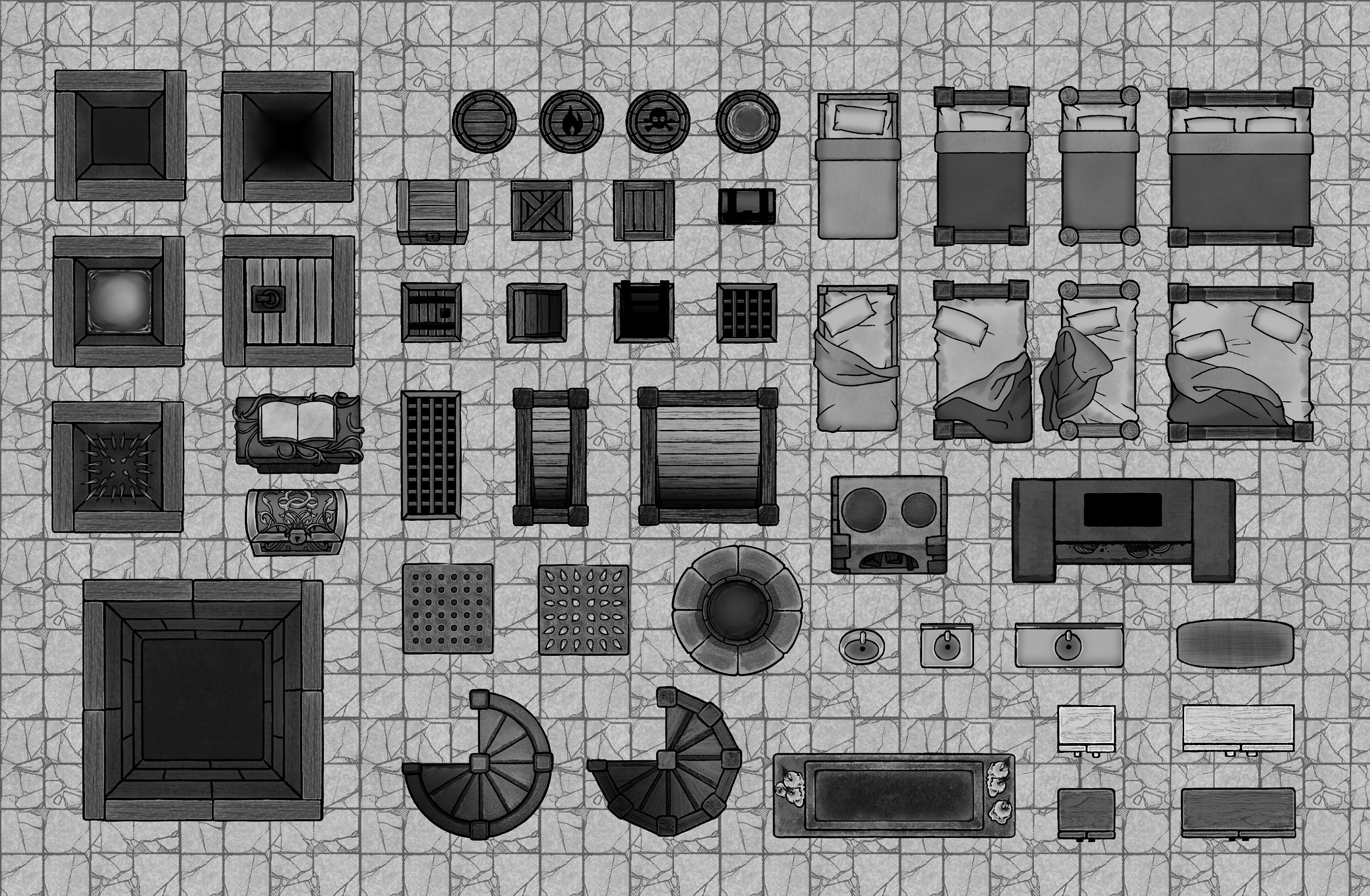 Map Making Brushes for Procreate - Etsy