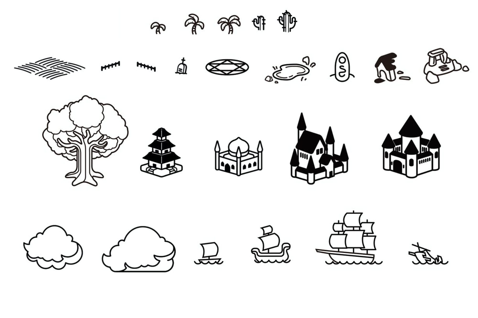 Procreate Brushes for Fantasy Map - Etsy