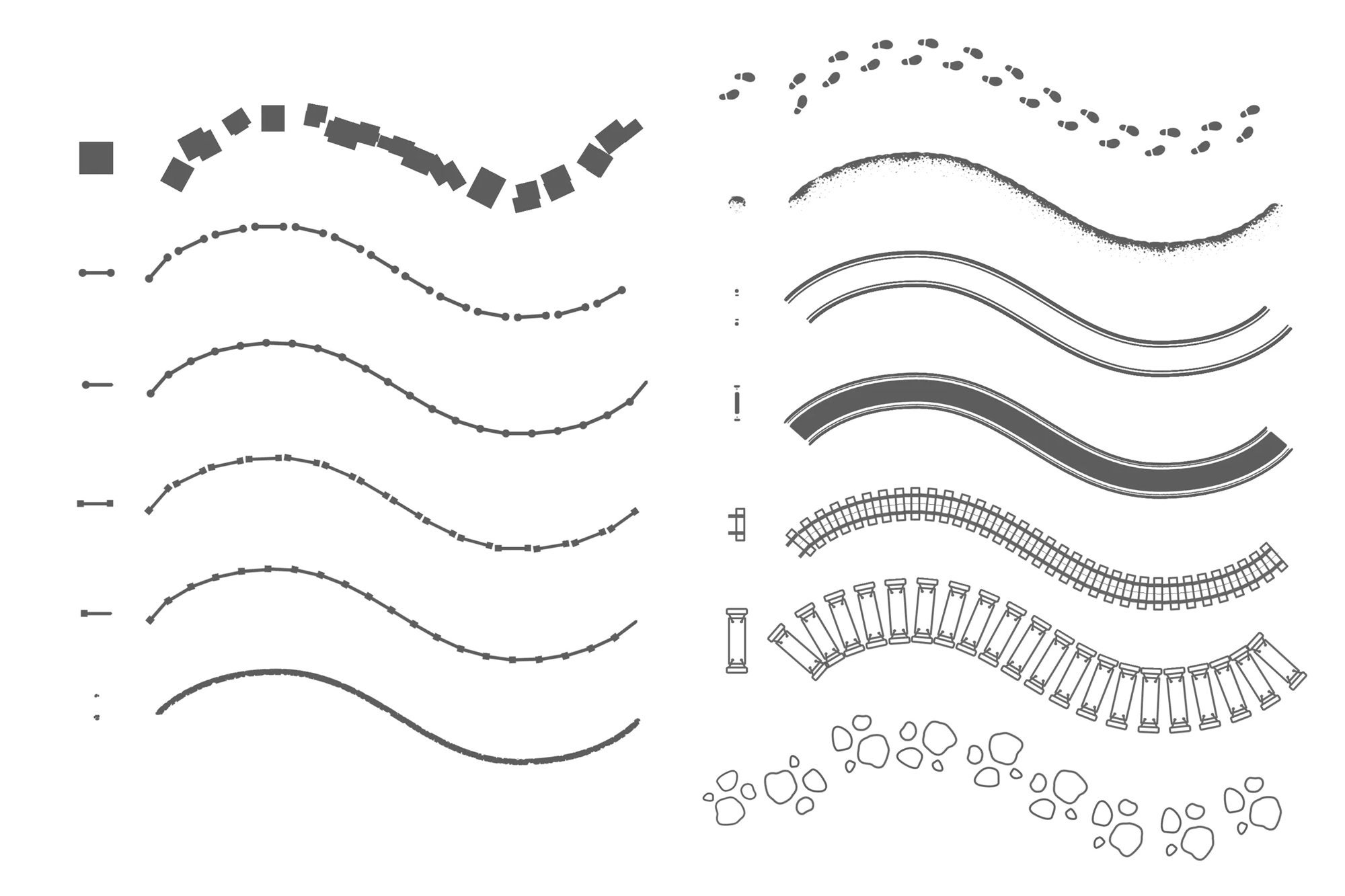 Map Making Brushes for Photoshop - Etsy